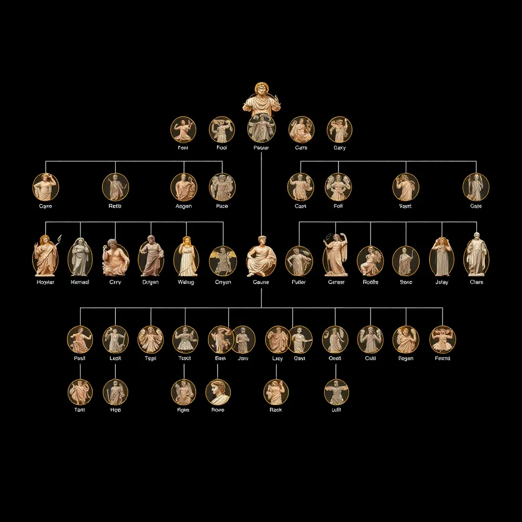 The Family Tree of Major Roman Gods and Goddesses - Roman Mythology