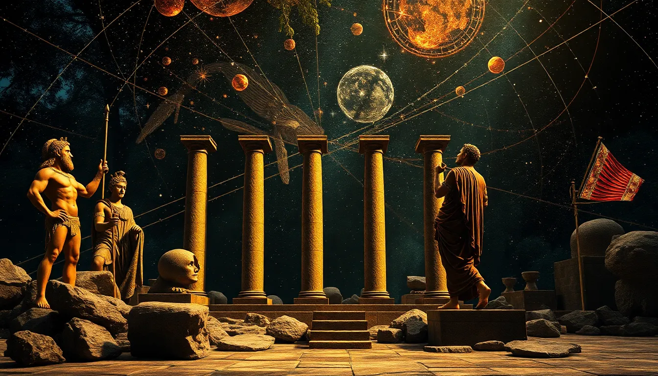 The Etruscan Influence on Roman Mythical Cosmology - Roman Mythology