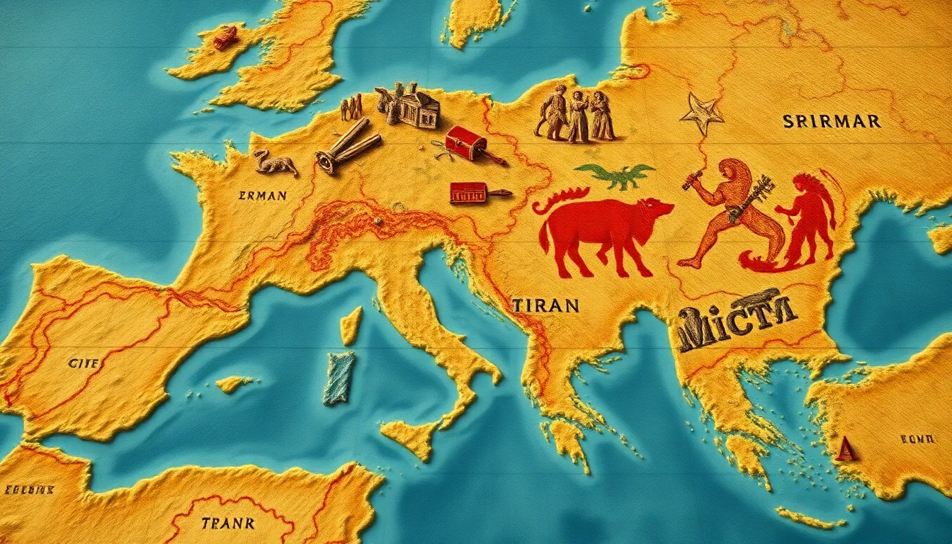 The Trojan War in Roman Cartography: Mapping the Myths - Roman Mythology