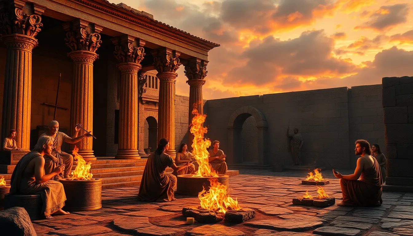 Roman Sacred Rituals: The Role of the Sacred Fire - Roman Mythology