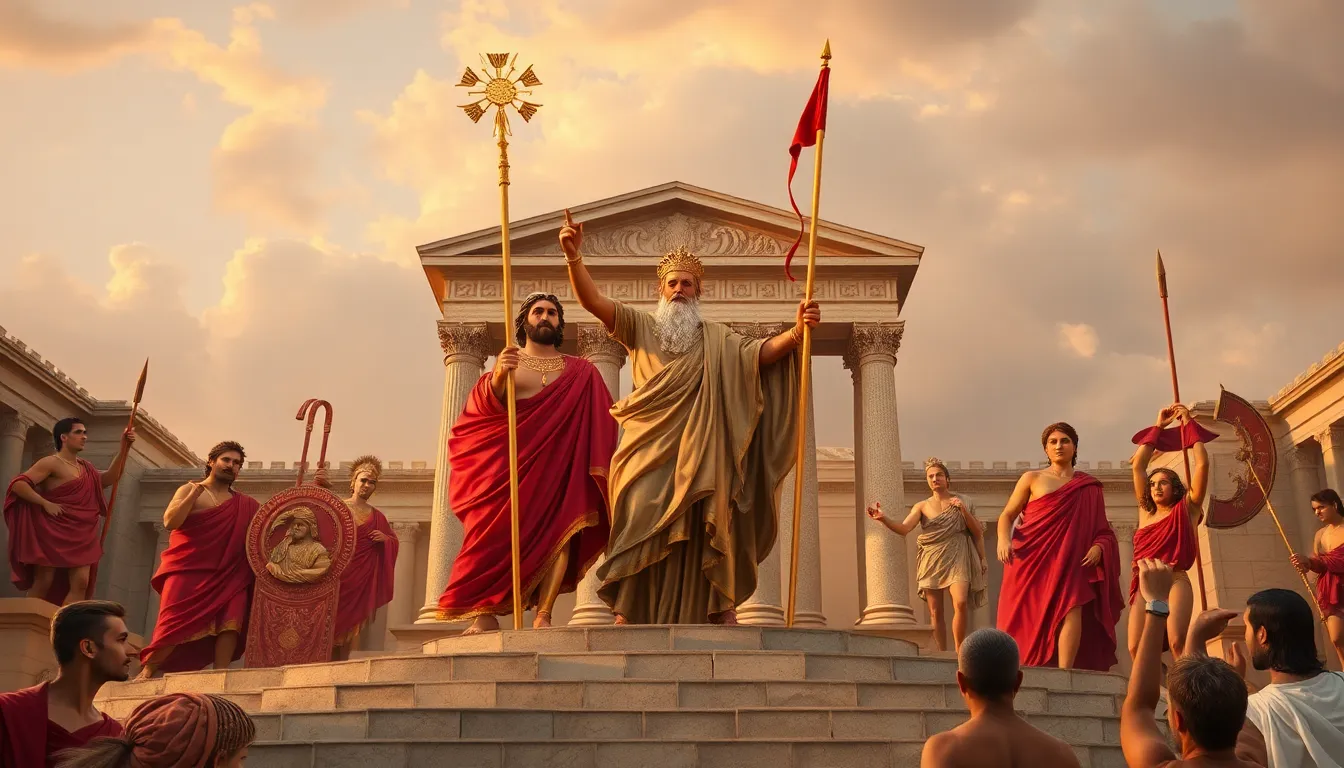 The Function of Mythology in Roman Political Ceremonies - Roman Mythology