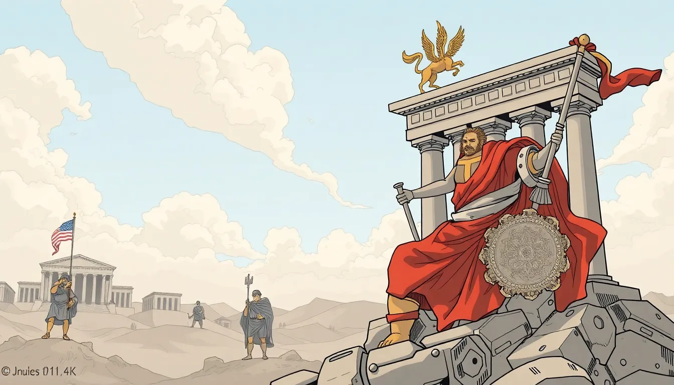 The Influence of Roman Mythology on Political Cartoons - Roman Mythology