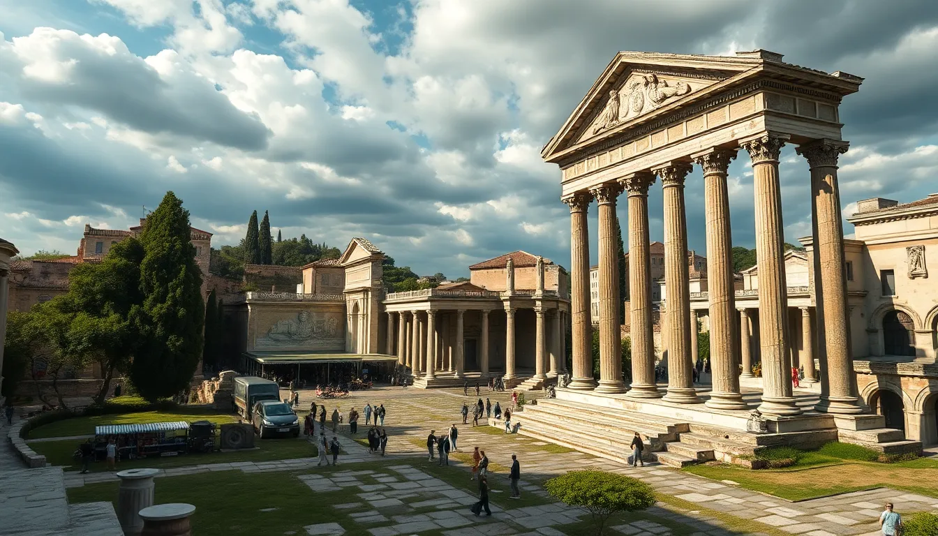 The Role of the Roman Forum in Civic Engagement - Roman Mythology
