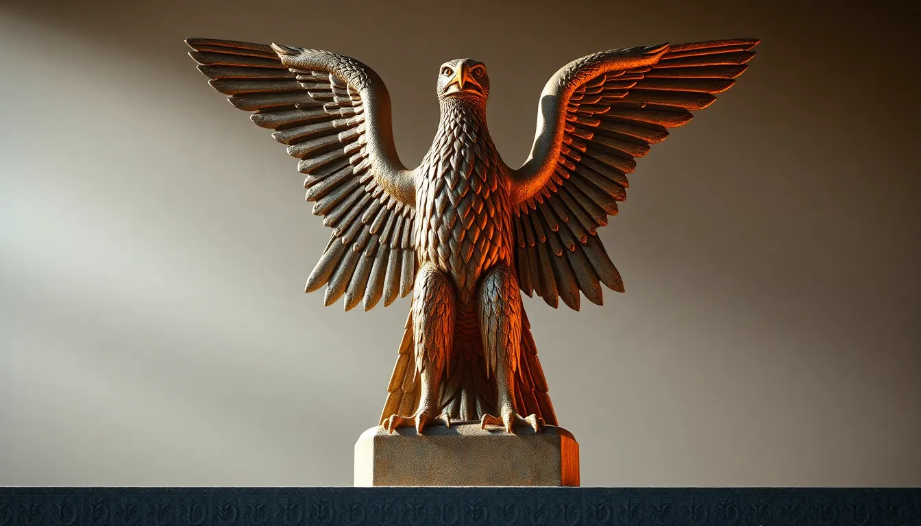 The Symbolism of the Eagle in Roman Funerary Beliefs - Roman Mythology