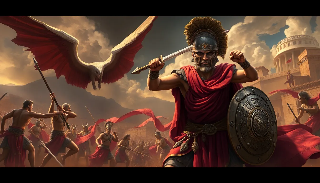 The Legendary Fighters of Ancient Rome: Myths of Courage - Roman Mythology