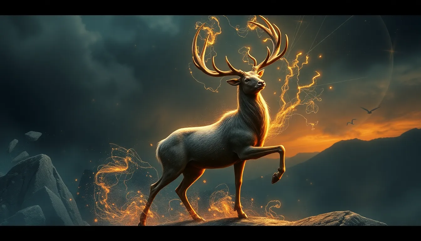The Enchanted Stag: Legends of Transformation in Roman Lore - Roman ...