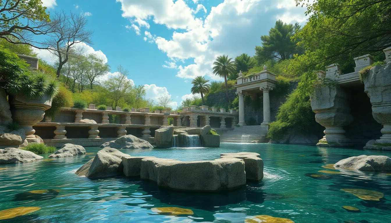 The Healing Power of Water: Roman Gods and Sacred Springs - Roman Mythology