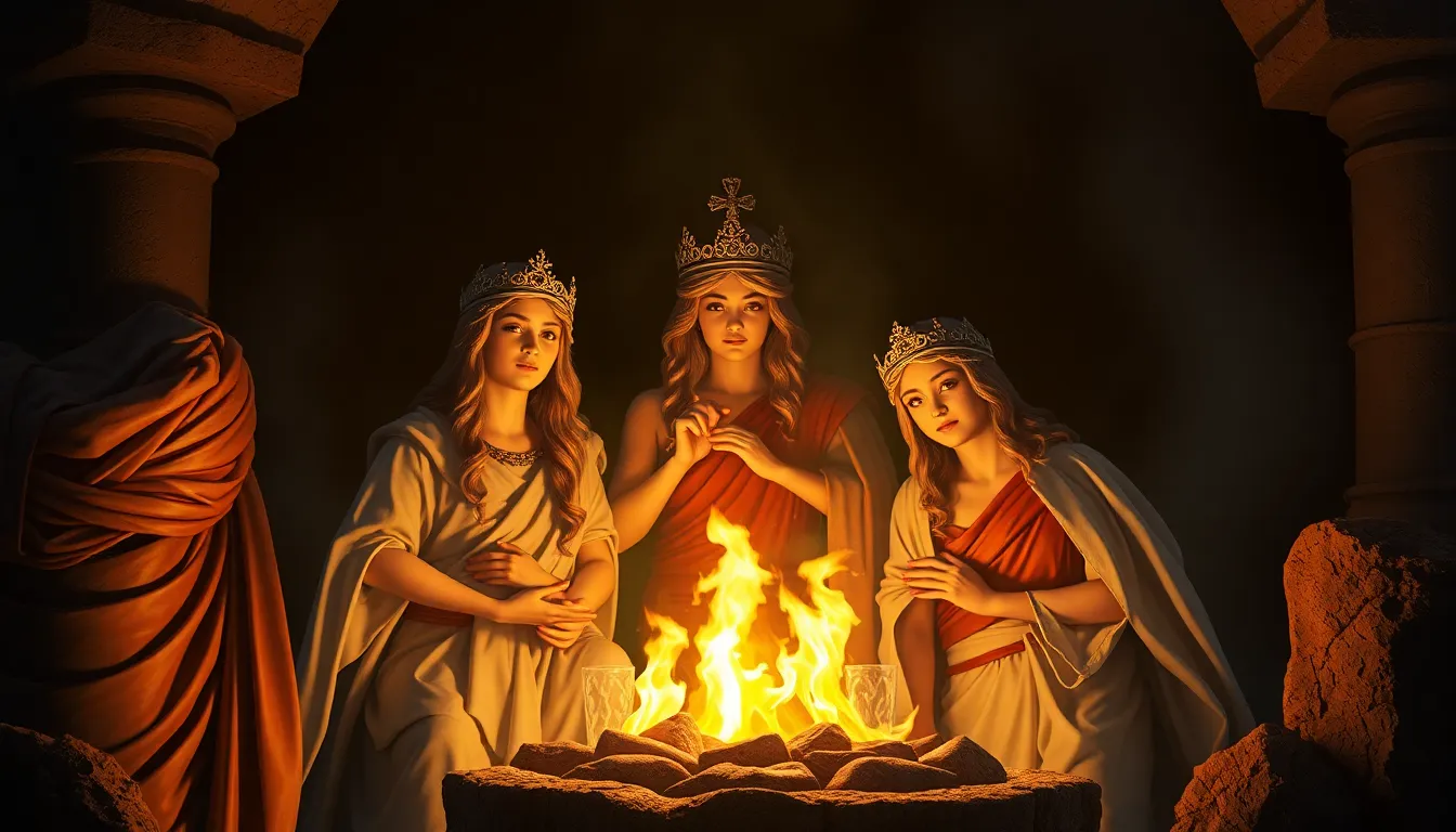 Meet the Roman Goddesses of Hearth: Guardians of Family and Warmth ...