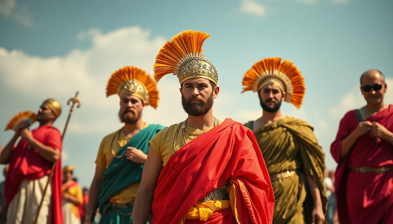 The Colors of Rome: Symbolism in Ancient Festival Attire - Roman Mythology