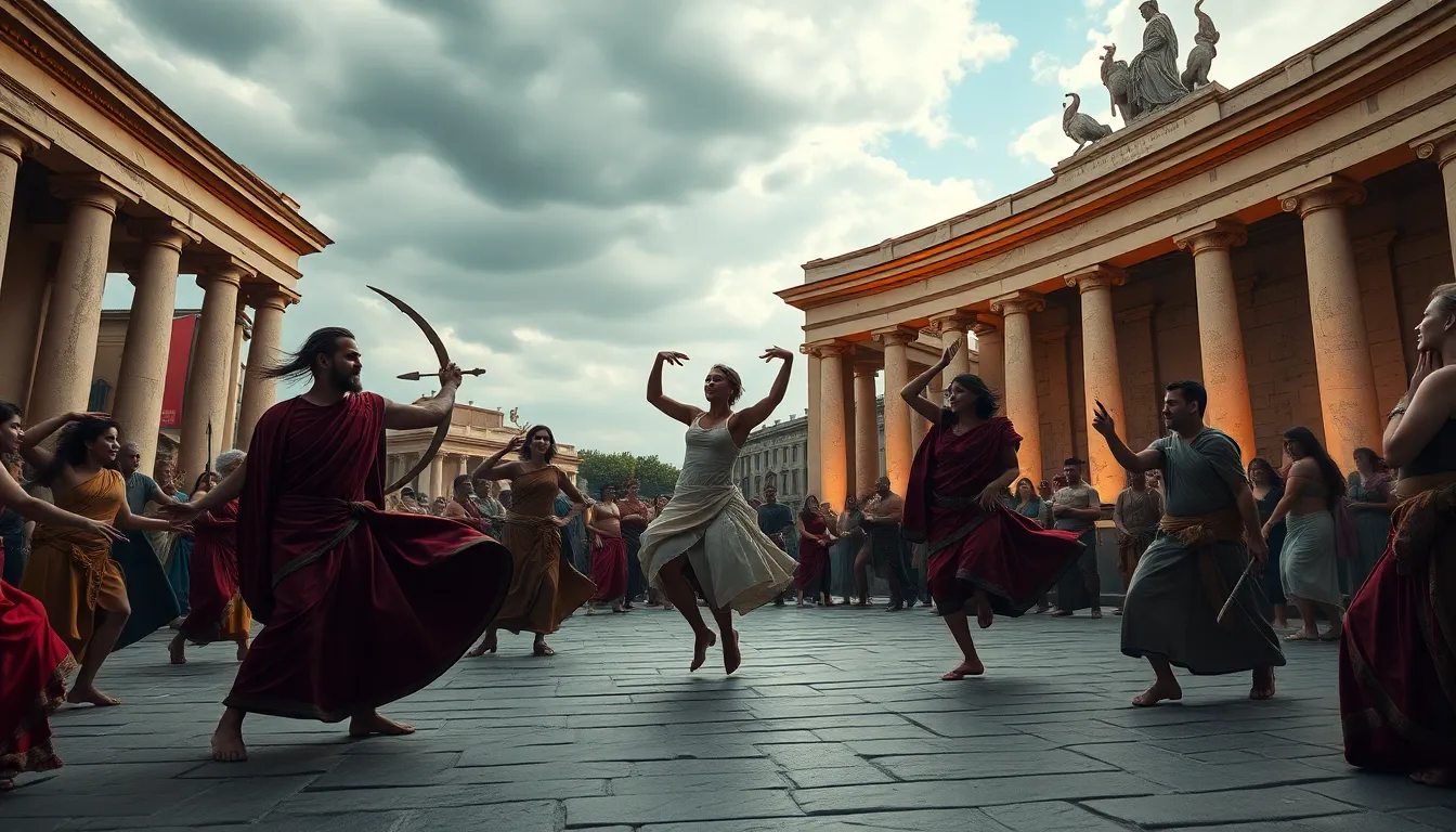 The Role of Dance in Roman Festivals: Celebrating Myths Through ...