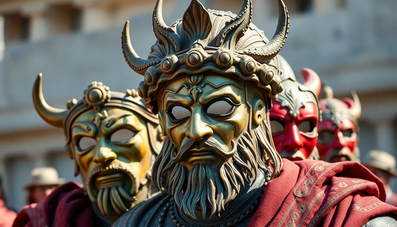 The Role of Masks in Roman Festivals: Mythical Transformations - Roman ...