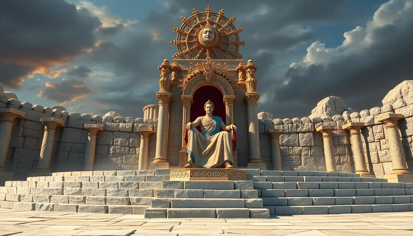 The Sacred Throne: Myths of Deification in Roman Leadership - Roman ...